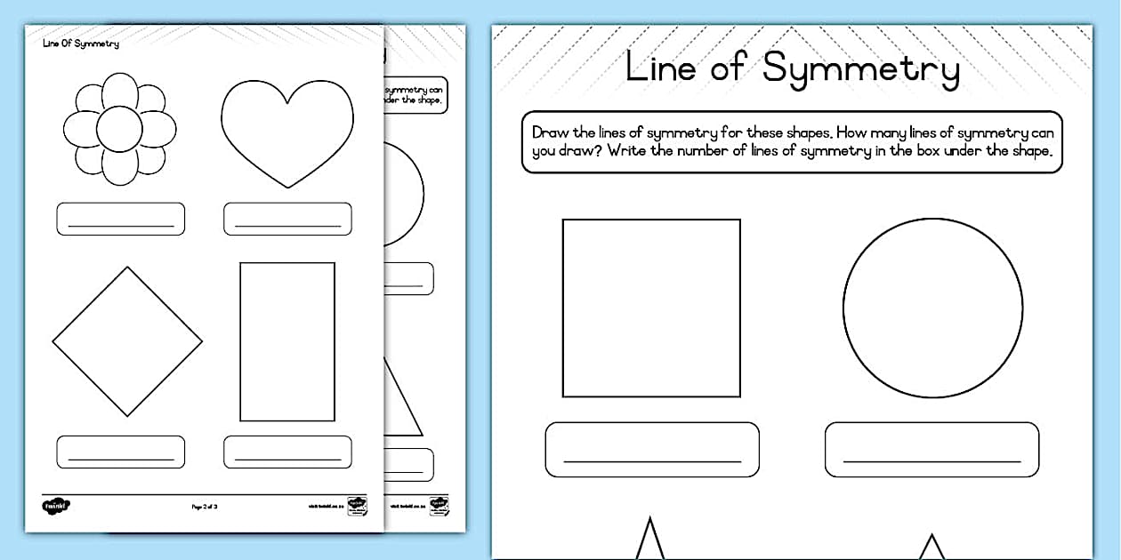 How Many Lines of Symmetry? (teacher made) - Twinkl