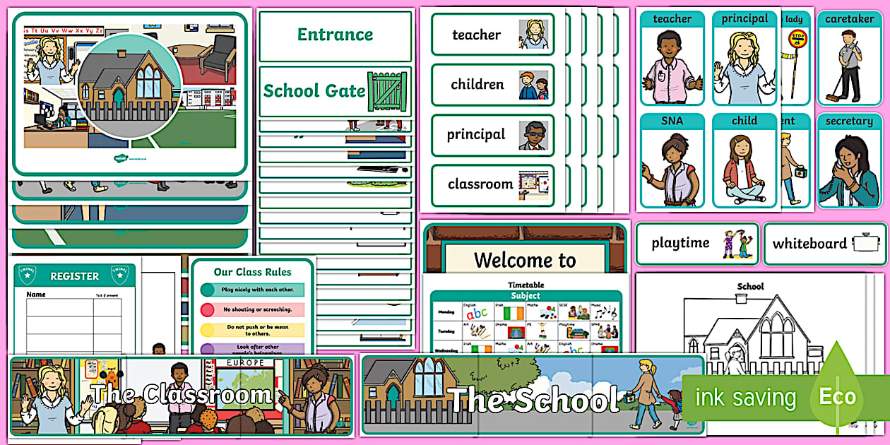 Aistear Pack The School Display Pack