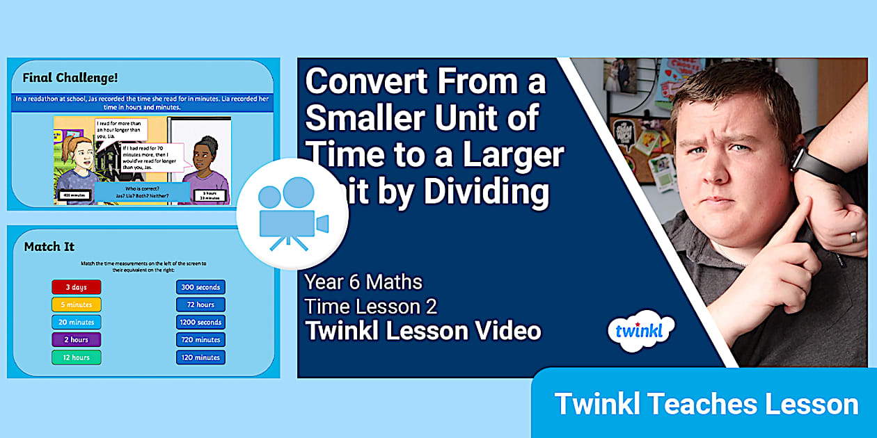 👉 Year 6 (Ages 10-11) Time: Video Lesson 2