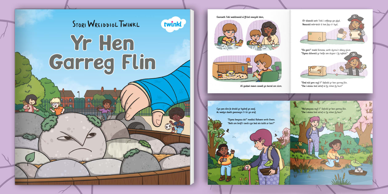eLyfr Yr Hen Garreg Flin