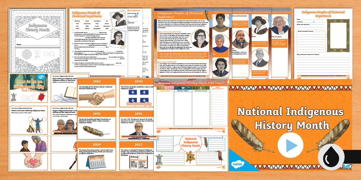 National Indigenous History Month Activity Pack