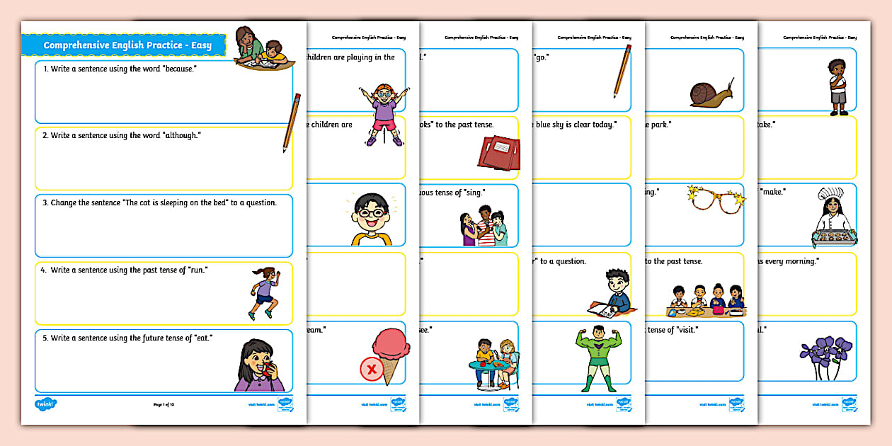 English Competency (teacher made) - Twinkl