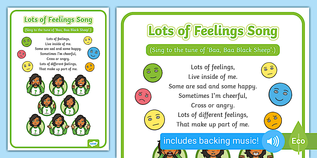 Lots of Feelings Song – Children's Poems About Emotions