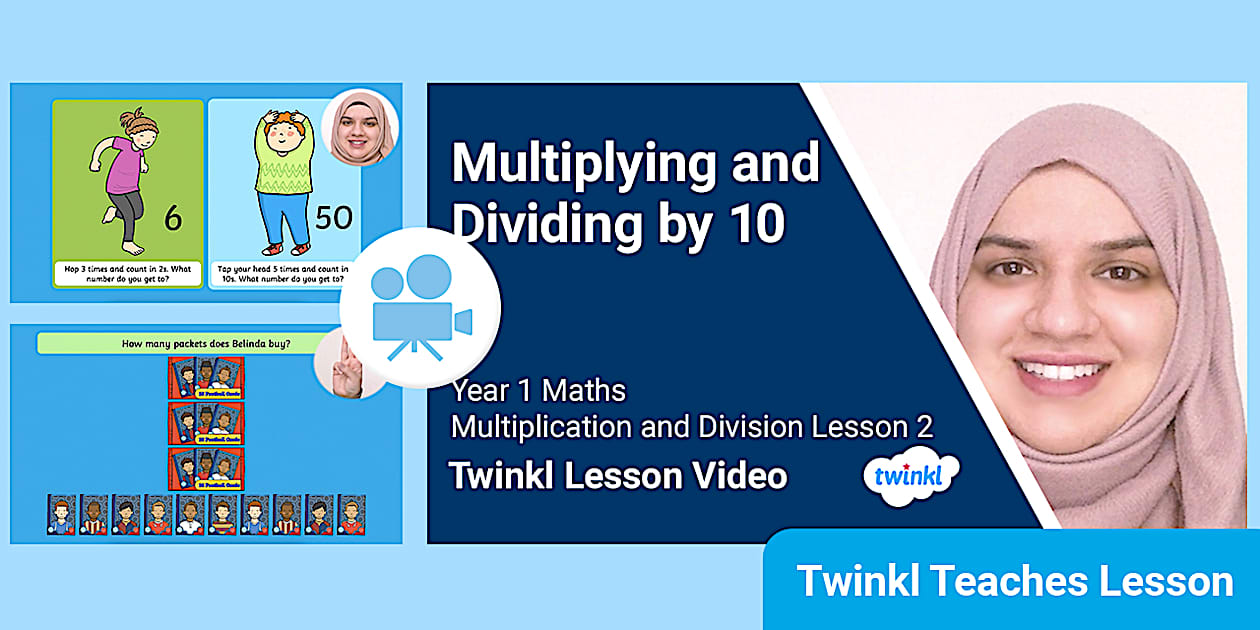 👉 Year 1 (Ages 5-6) Multiplication and Division: Video Lesson 2