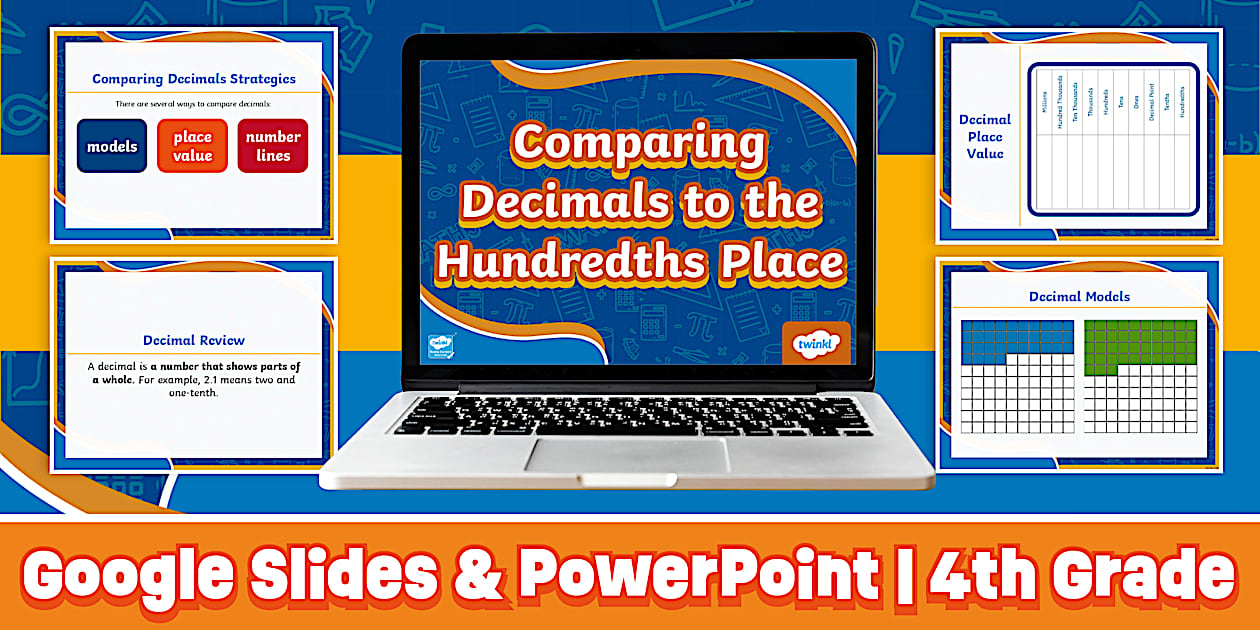 Comparing Decimals to the Hundredths Place PowerPoint