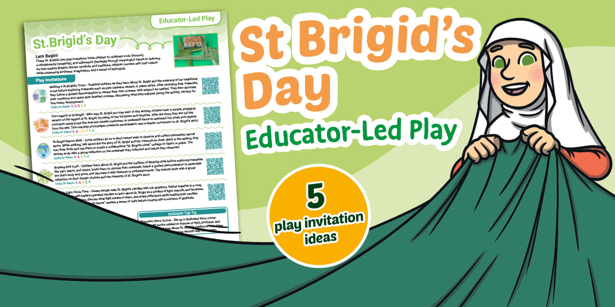 St. Brigid’s Day Educator-Led Play