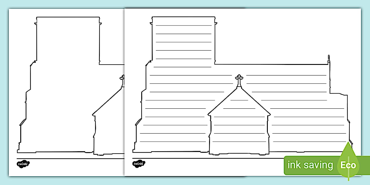Church Writing Template