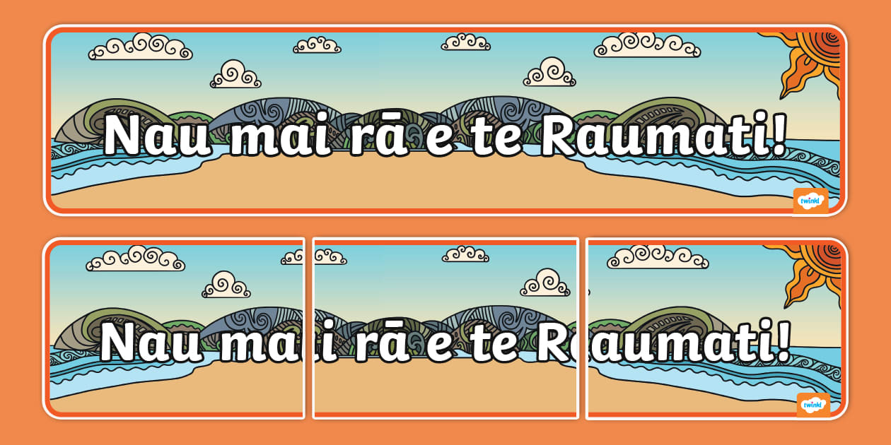 Nau Mai, Raumati Display Banner
