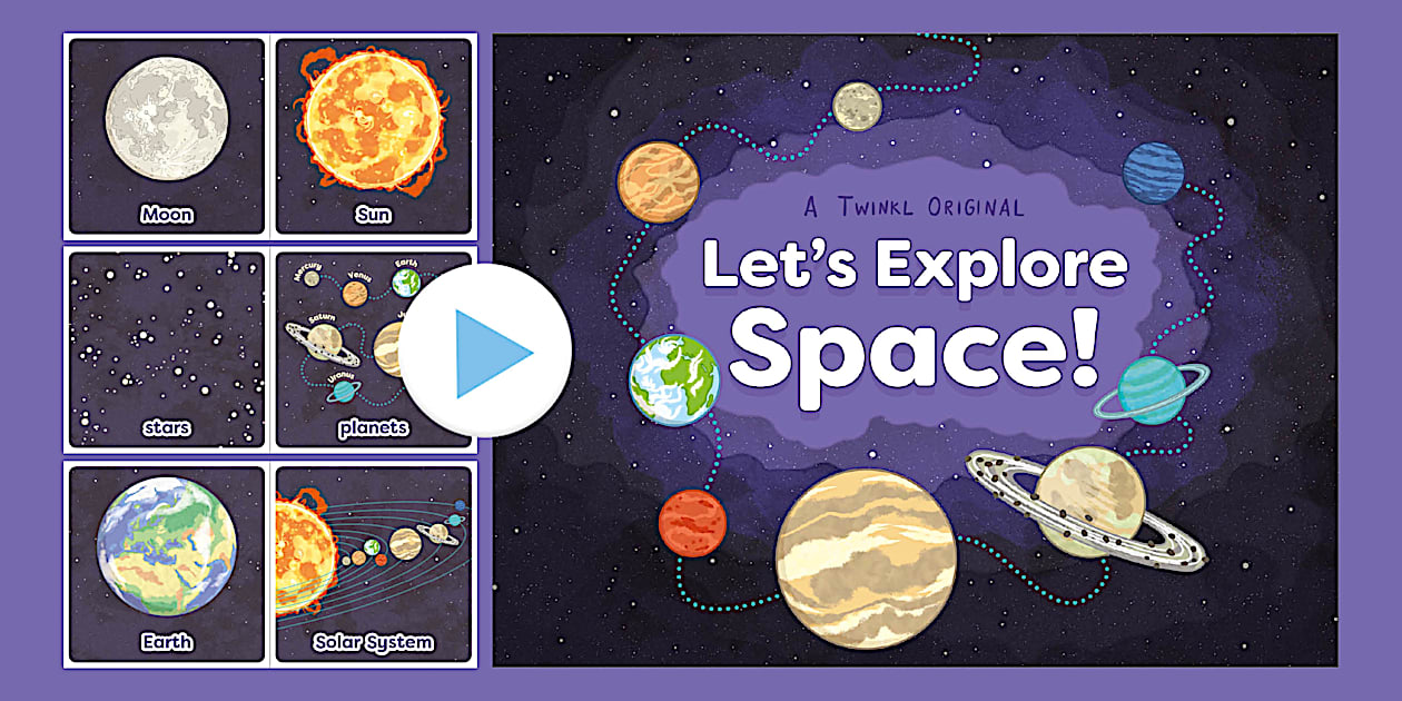 Let's Explore Space! PowerPoint (teacher made) - Twinkl