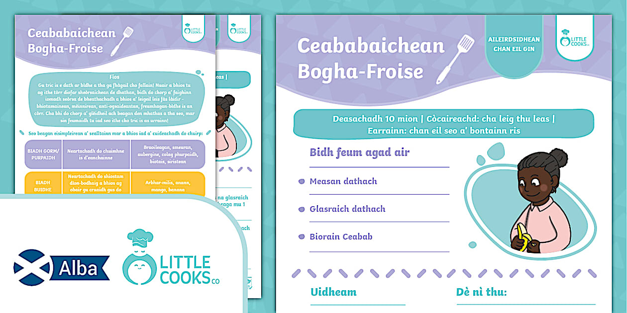 FREE! - Ceababaichean Bogha-Froise - Little Cooks - FtMG