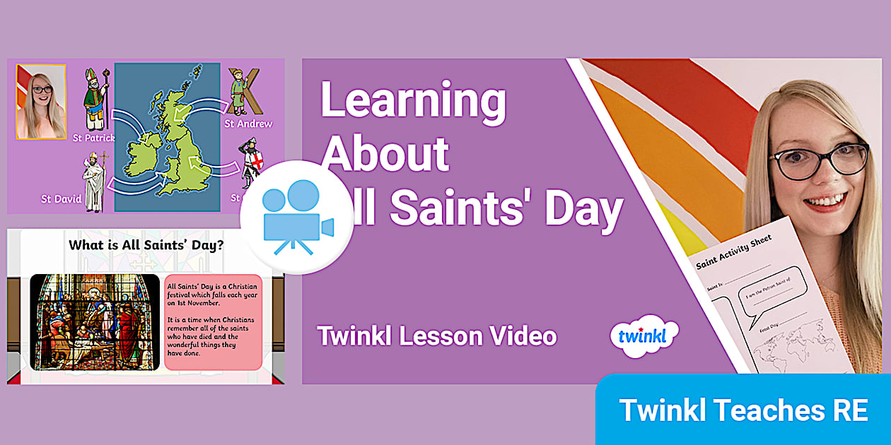 Primary (Ages 5-11) RE: All Saints' Day Video Lesson