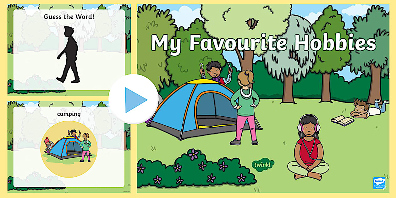 Favourite Hobbies PowerPoint | Teaching Resource - Twinkl