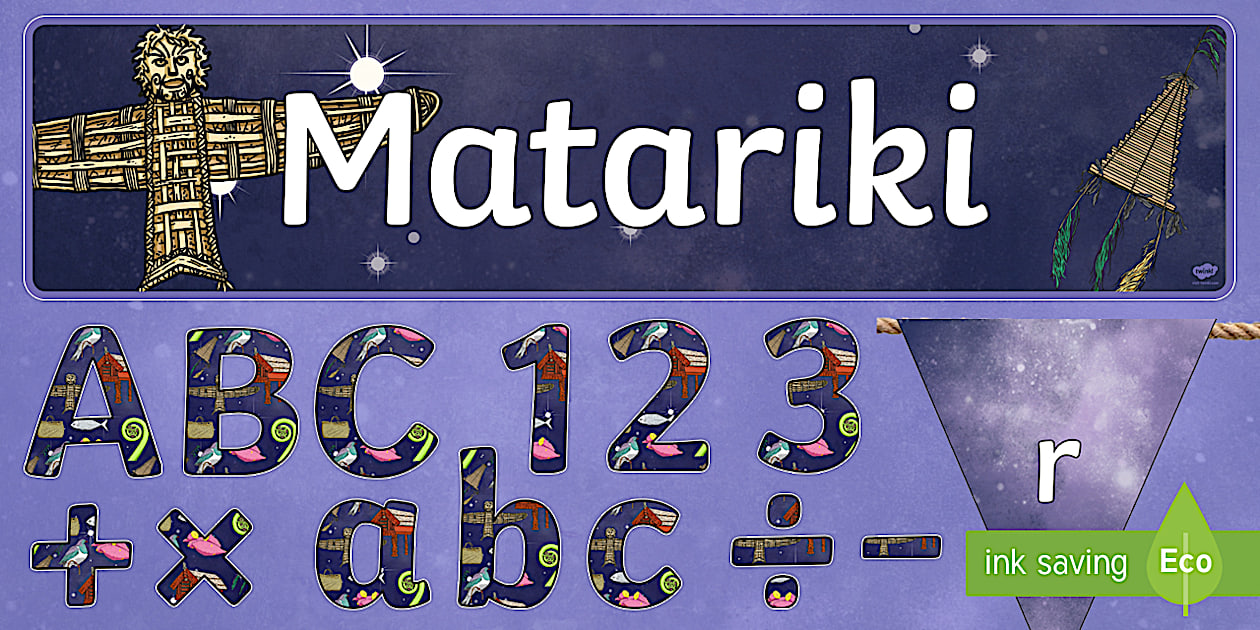 Matariki ECE Resource Display Pack - NZ Activities - Twinkl