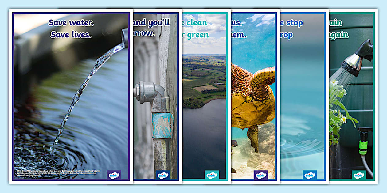 World Water Day Quotes Posters | Environment | Twinkl | KS2