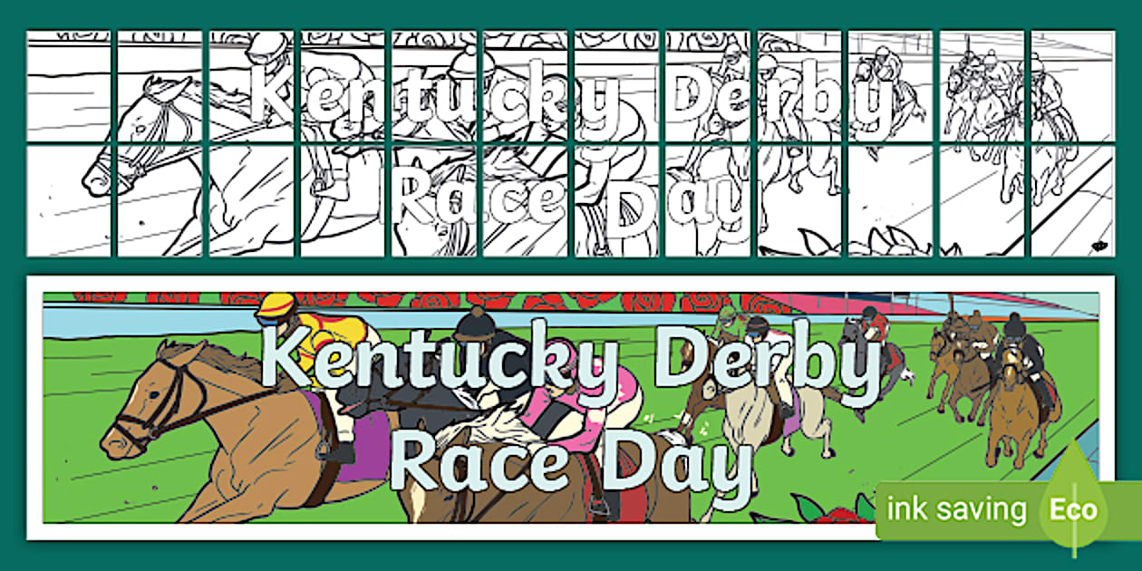 Kentucky Derby Collaborative Art | Resources | Twinkl USA