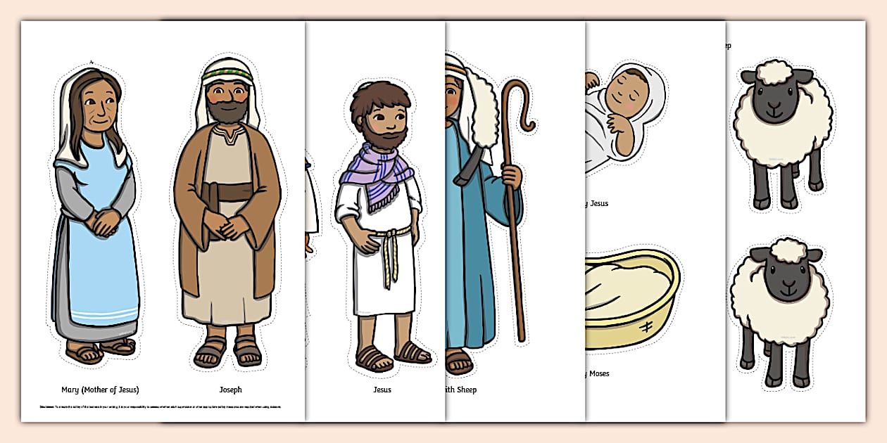 Godly Play Stick Puppets (teacher made) - Twinkl