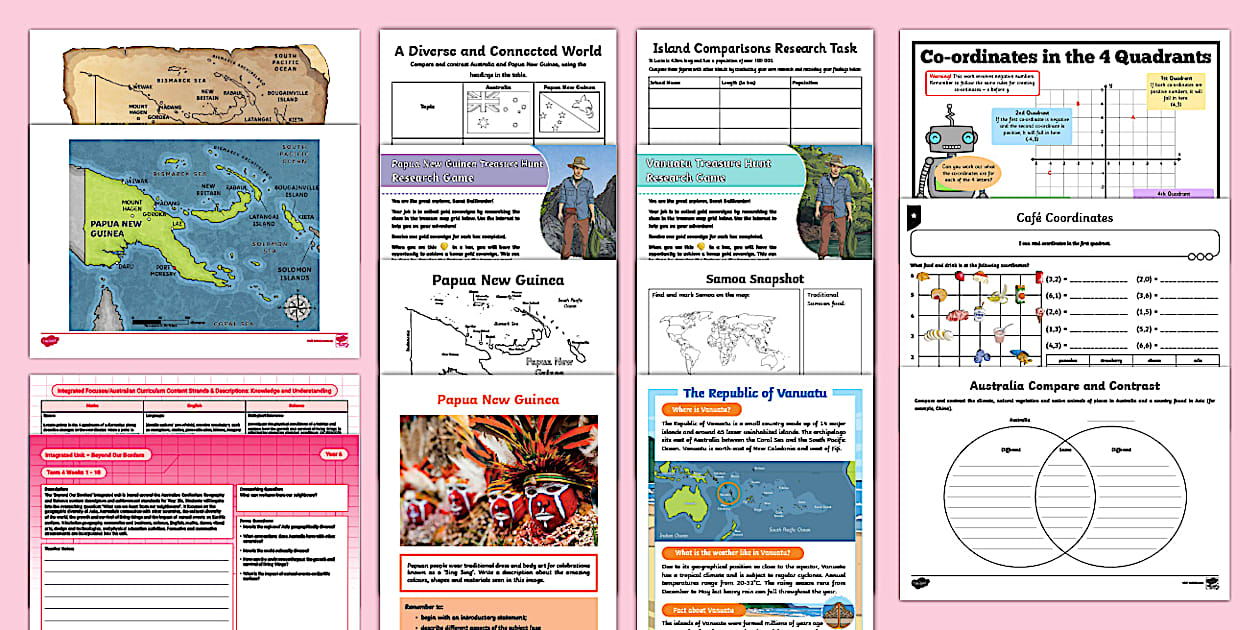 IU Year 6 Beyond Our Borders Activity Pack Week 5-6 | Twinkl