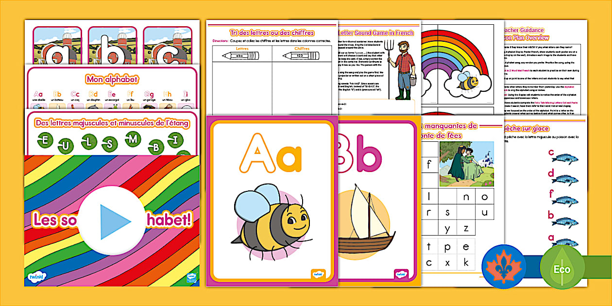 Alphabet à colorier | Ressource Éducative Twinkl - Twinkl