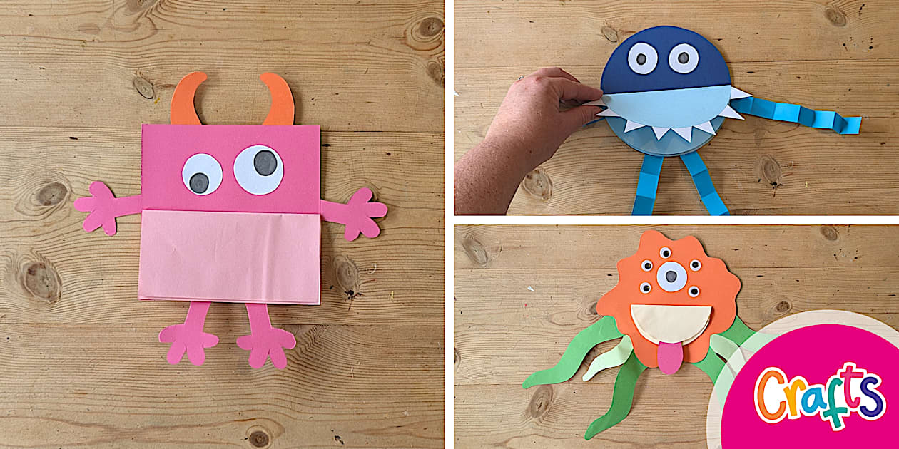 Worry Monster Flipbook Craft (teacher made) - Twinkl