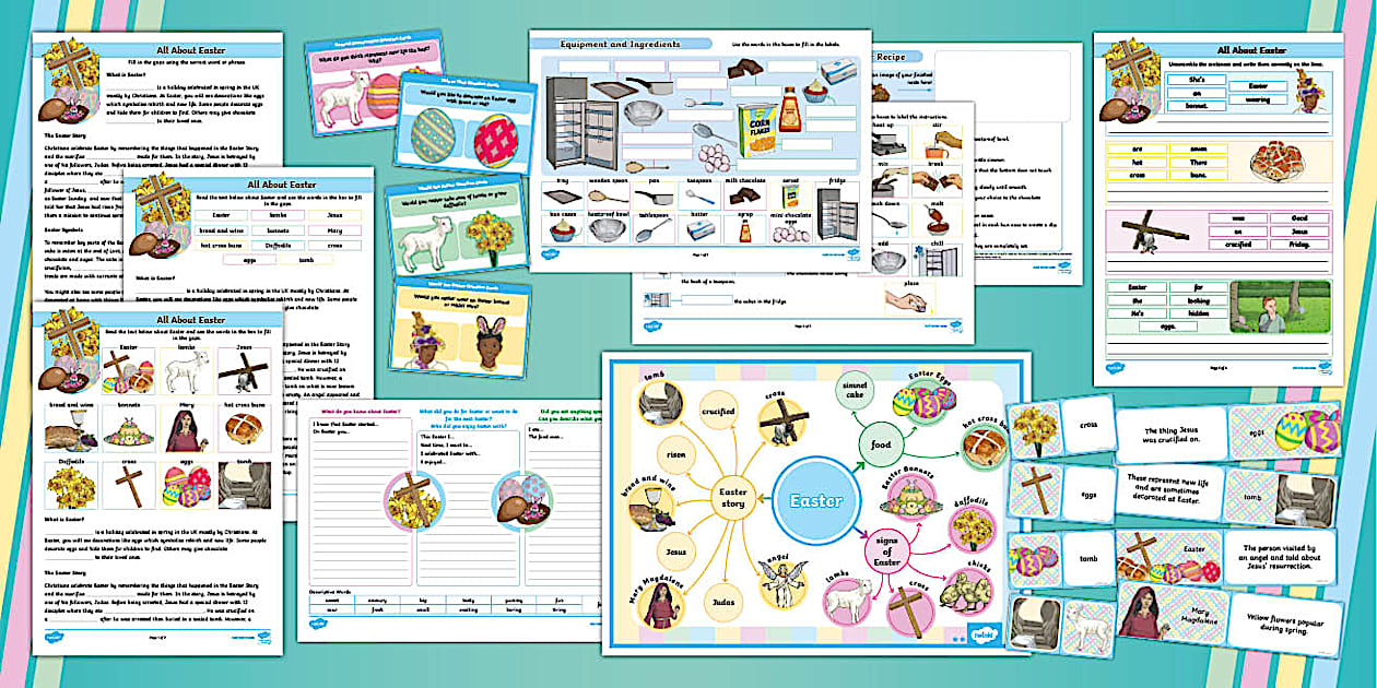 Teaching Learners of EAL about Easter - Activity Pack