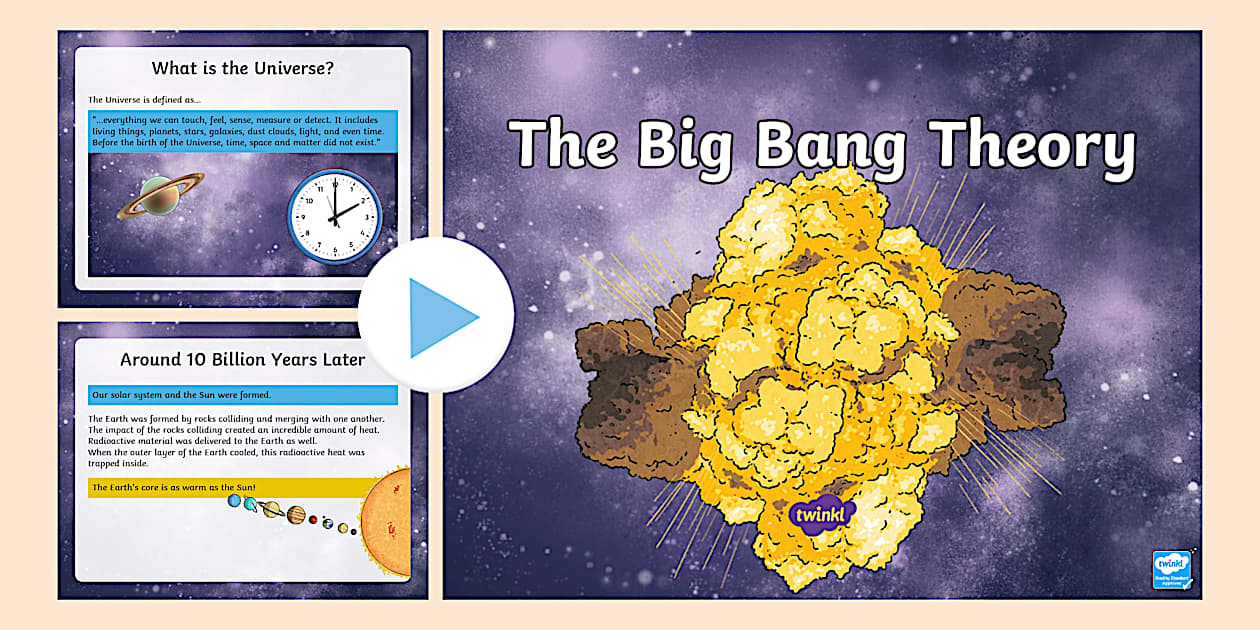 The Big Bang for children PowerPoint - Primary Resources