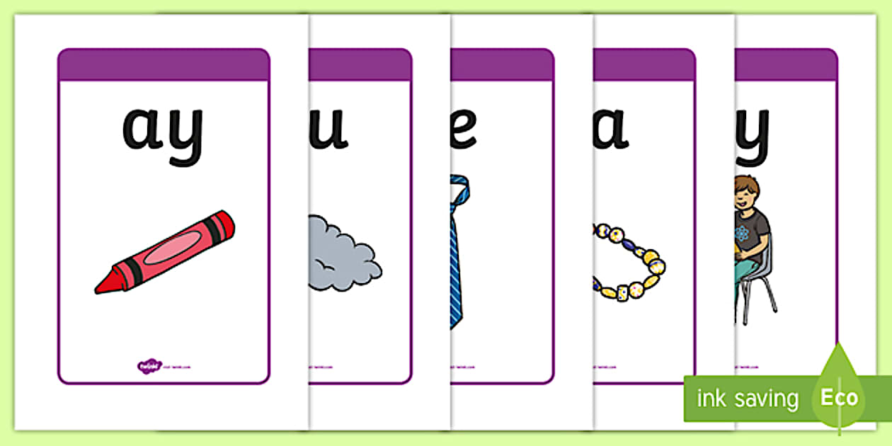 Phase 5 Mnemonic Image Cards (teacher made) - Twinkl