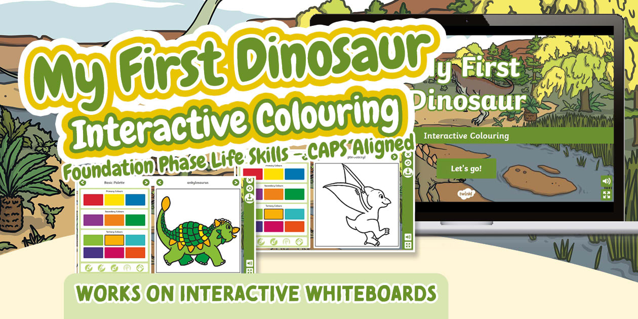 Foundation Phase Life Skills - My First Dinosaur - Interactive ...