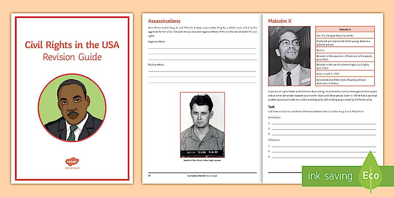 GCSE History: Civil Rights in the USA Revision Guide