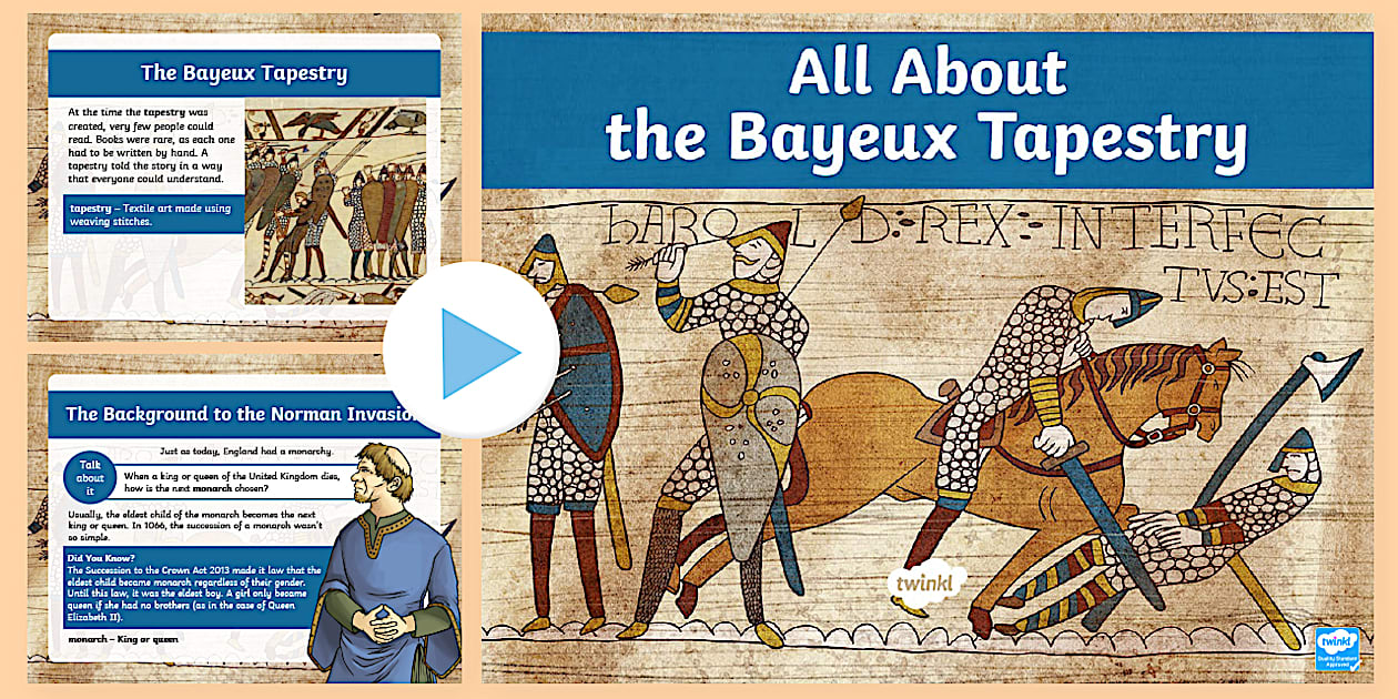 Bayeux Tapestry KS2 Facts - PowerPoint | Resources | Twinkl