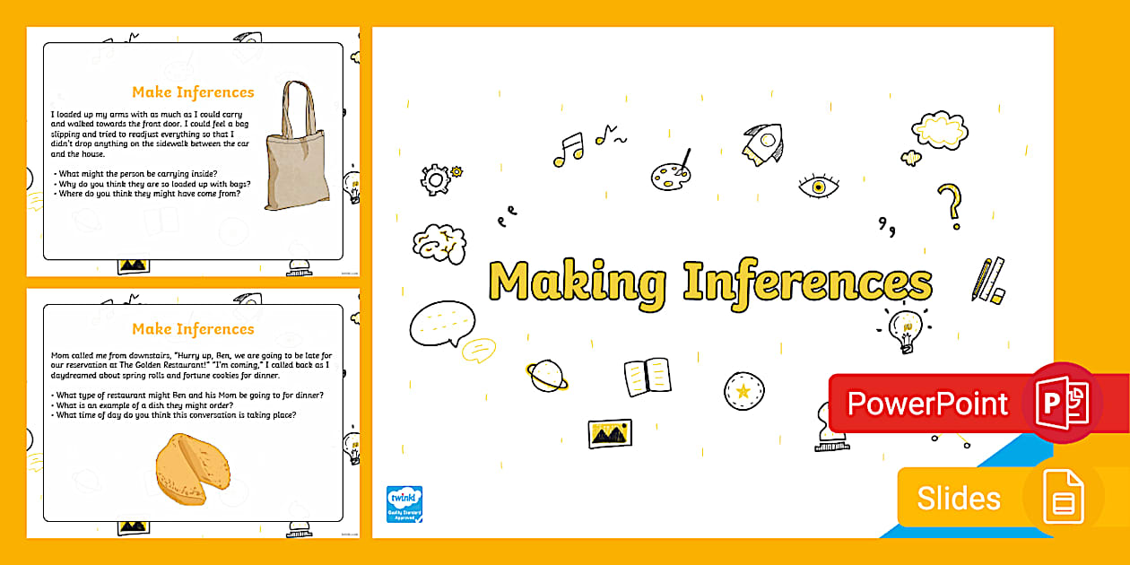 Third Grade Making Inferences PowerPoint & Google Slides