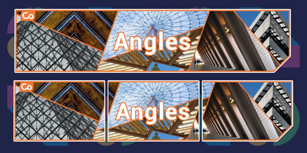 Angles Display Banner (teacher made) - Twinkl