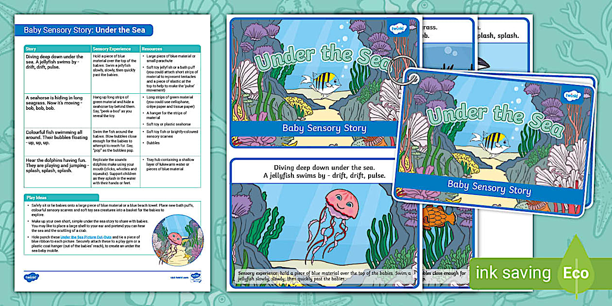 Baby Sensory Story: Under the Sea | Twinkl (teacher made)
