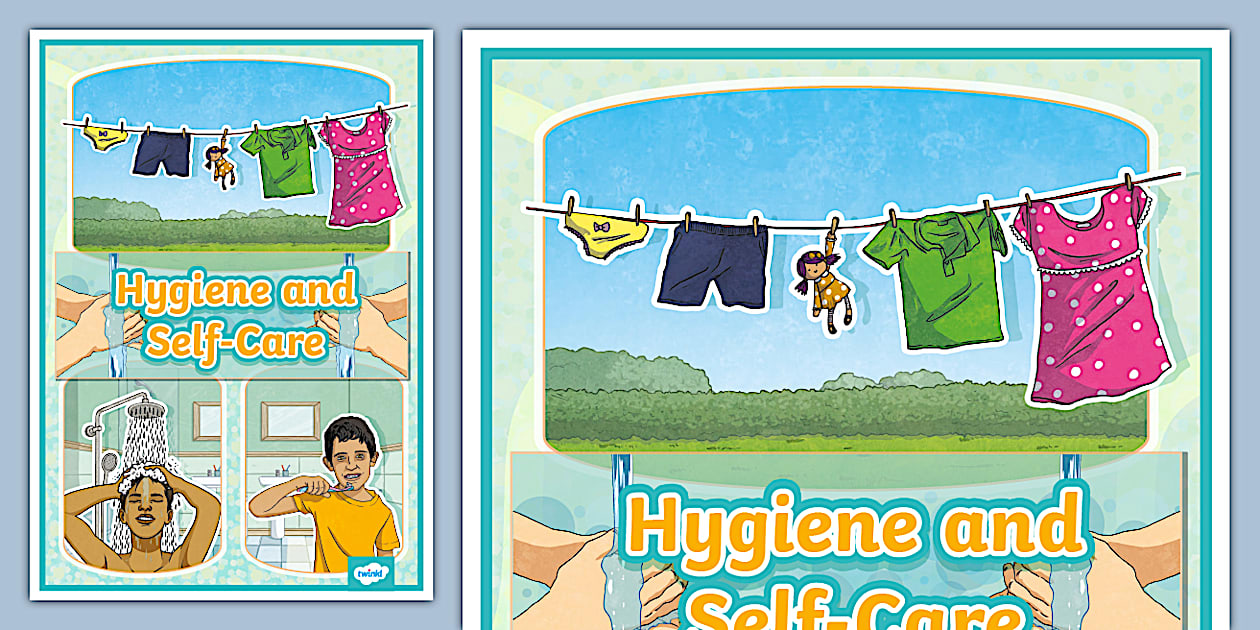 Hygiene and Self-Care Display Poster (teacher made) - Twinkl