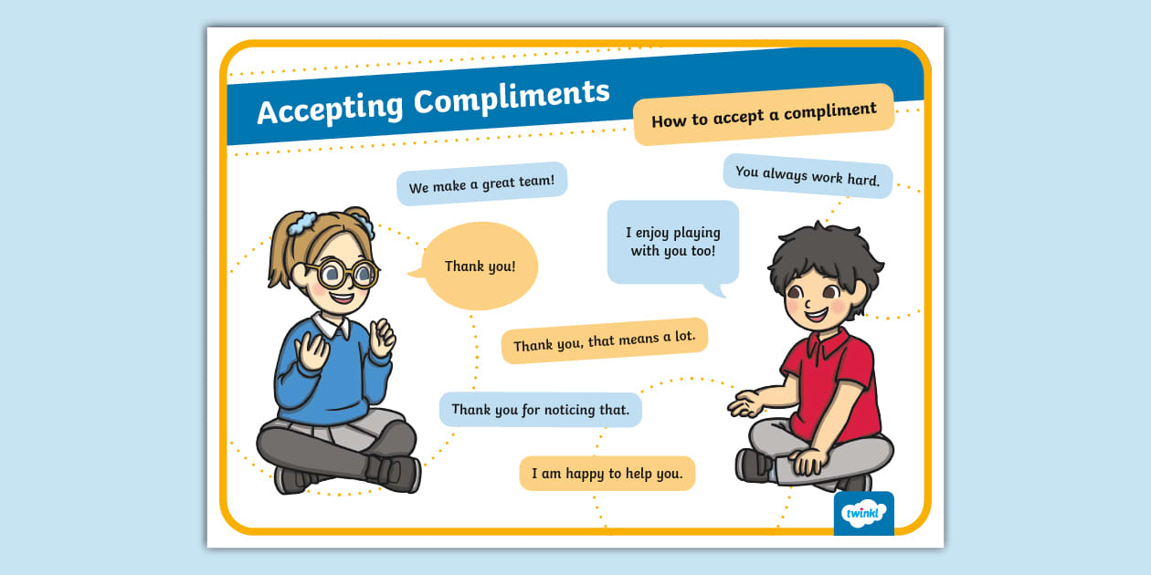 Language Skills: Accepting Compliments Foundation Stage