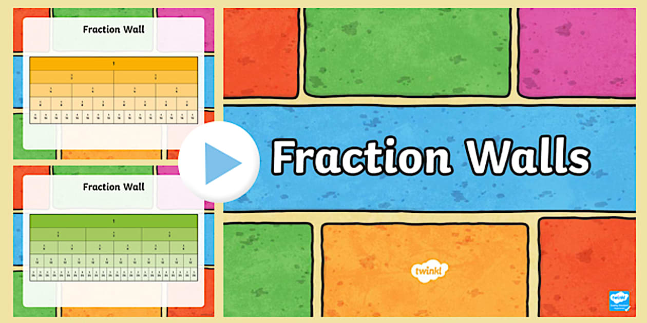 Interactive Fractions Wall PowerPoint | Maths (Teacher-Made)
