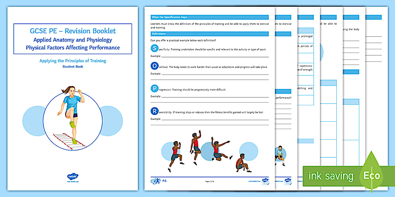 GCSE PE: The Principles of Training Revision Booklet