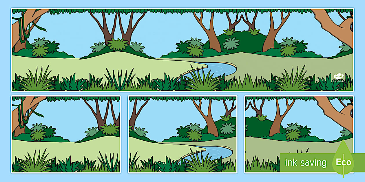 Rumble in the Jungle Display (teacher made) - Twinkl