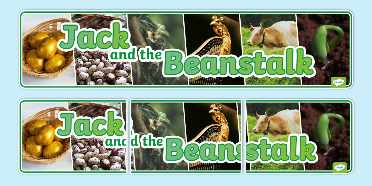 Jack and the Beanstalk Photo Display Banner (Teacher-Made)