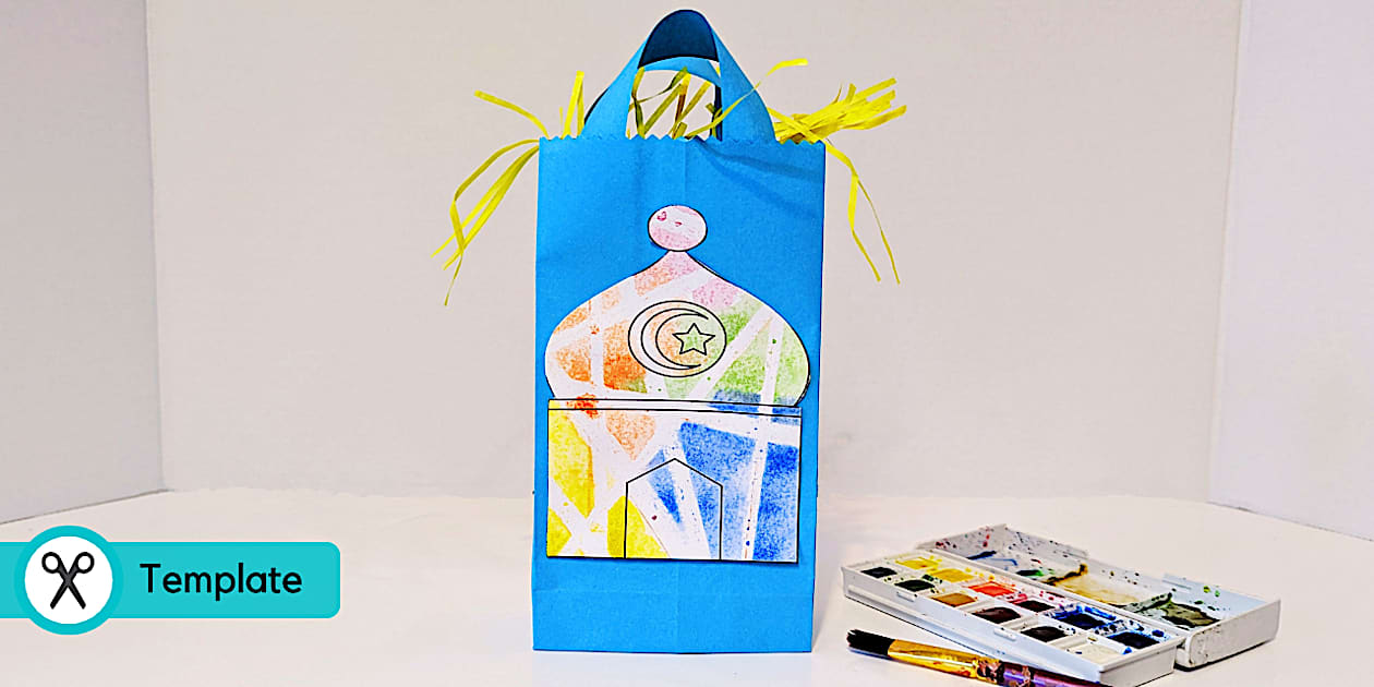 Eid Gift Bag Eid Crafts Teacher Made Twinkl