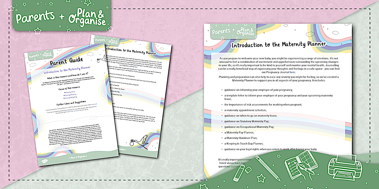 Introduction to the General Maternity Planner | Maternity Leave Planner