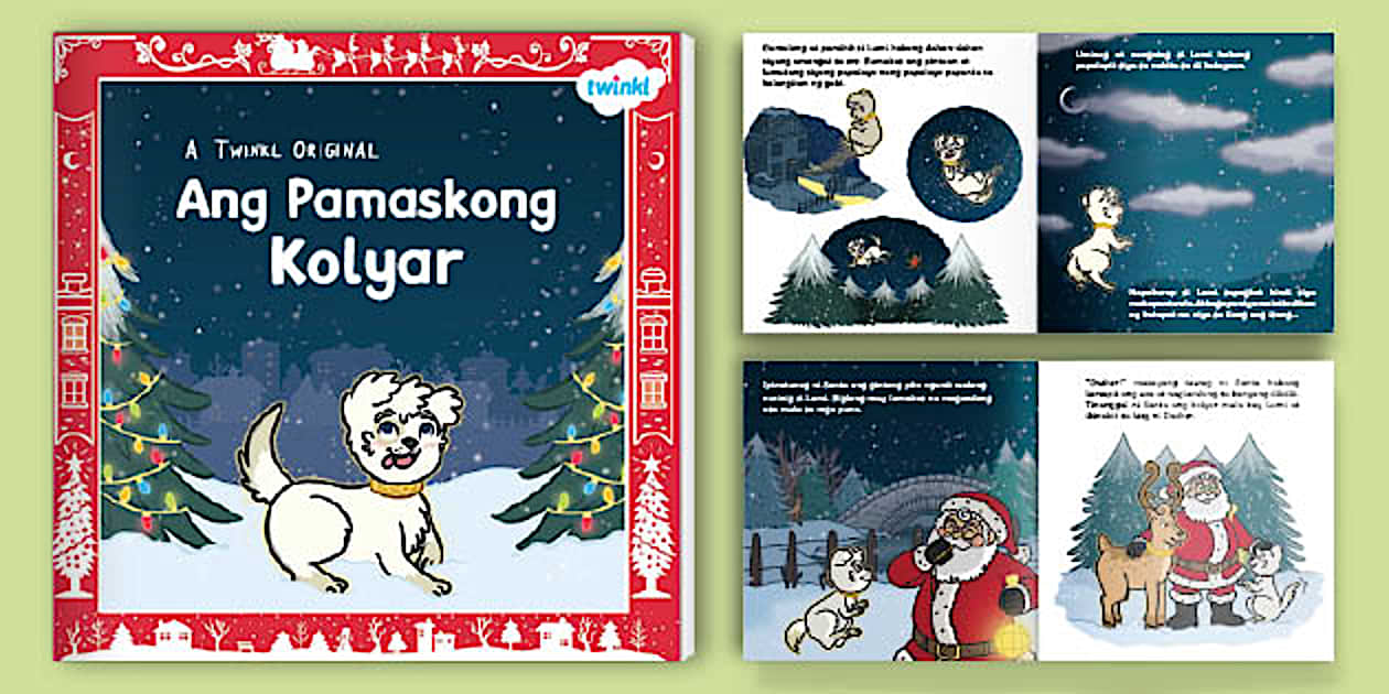 Ang Pamaskong Kolyar eBook | Grade 1 | Twinkl (Teacher-Made)