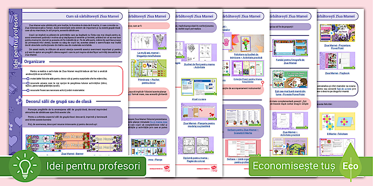 FREE! - Activități de Ziua Mamei - Idei pentru profesori - Twinkl