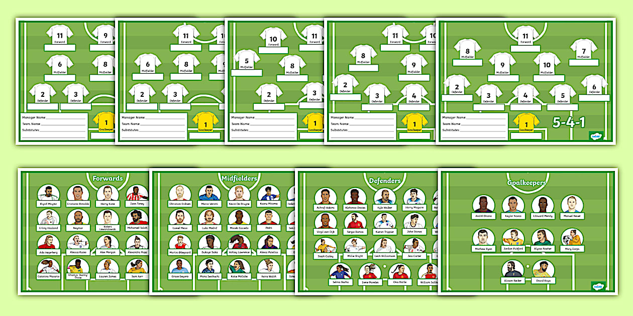 Fantasy Football - Ultimate Team - PE (Teacher-Made)