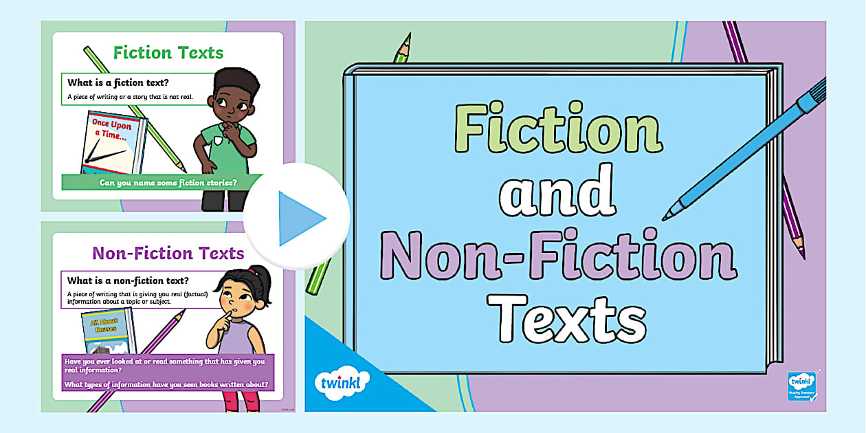 Fiction and Non-Fiction Texts PowerPoint | F-2 English
