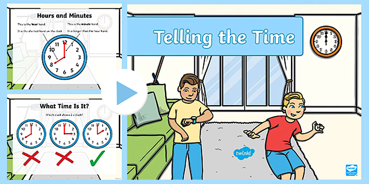 Telling the Time PowerPoint | Teaching Resource - Twinkl