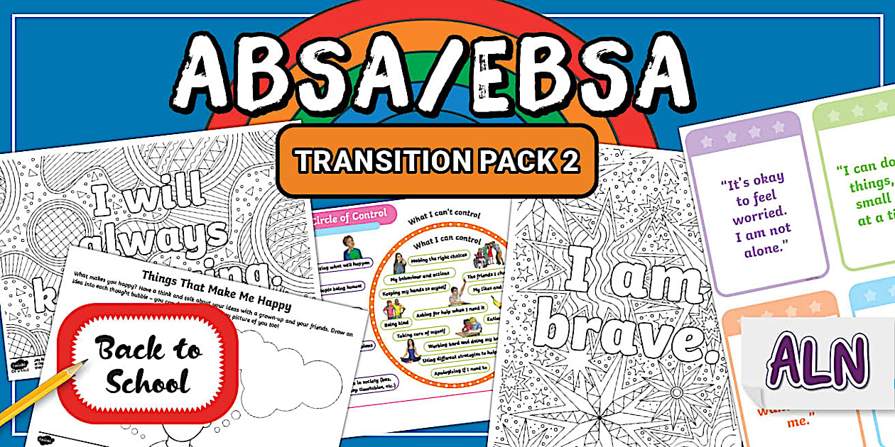 ABSA/EBSA Transition Pack 2 (teacher made) - Twinkl