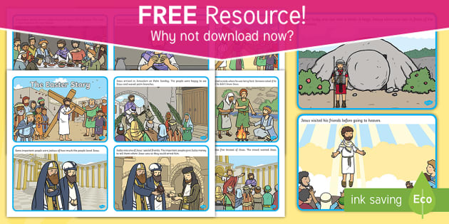 FREE! - The Easter Story Sequencing Activity KS1 | Primary - Twinkl
