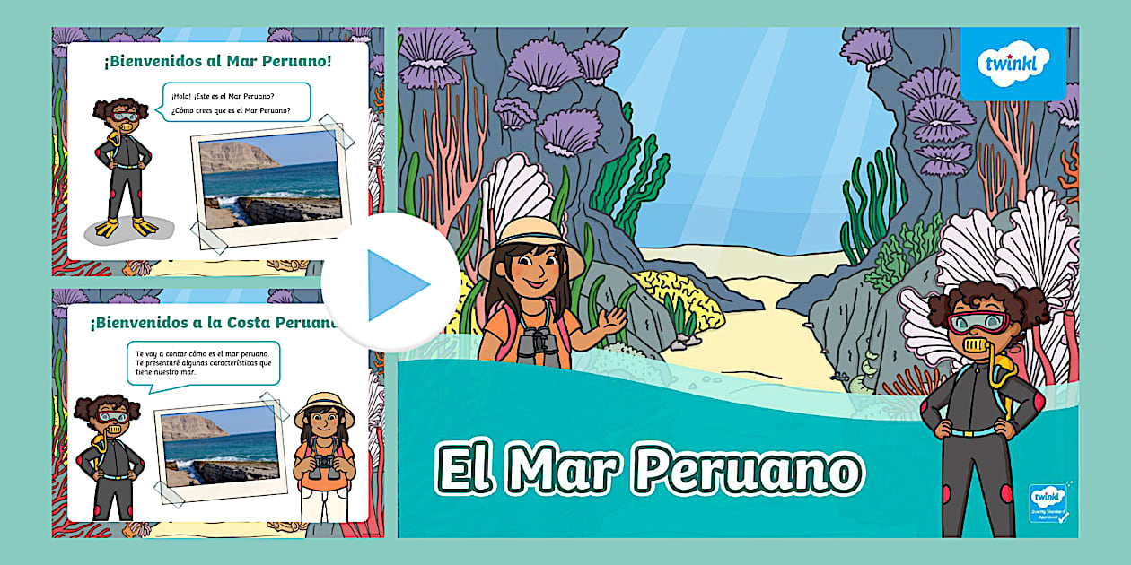 Power Point: El Mar Peruano (teacher made) - Twinkl