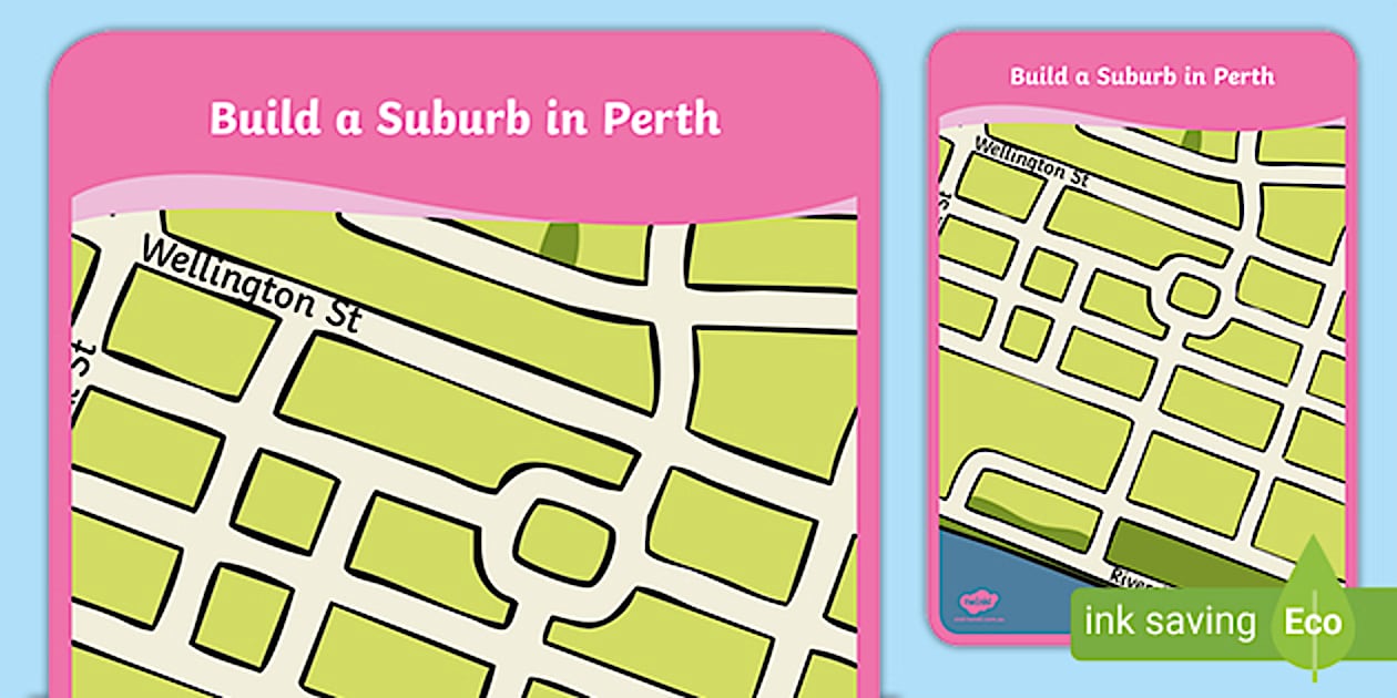 Build a Suburb in Perth - Twinkl
