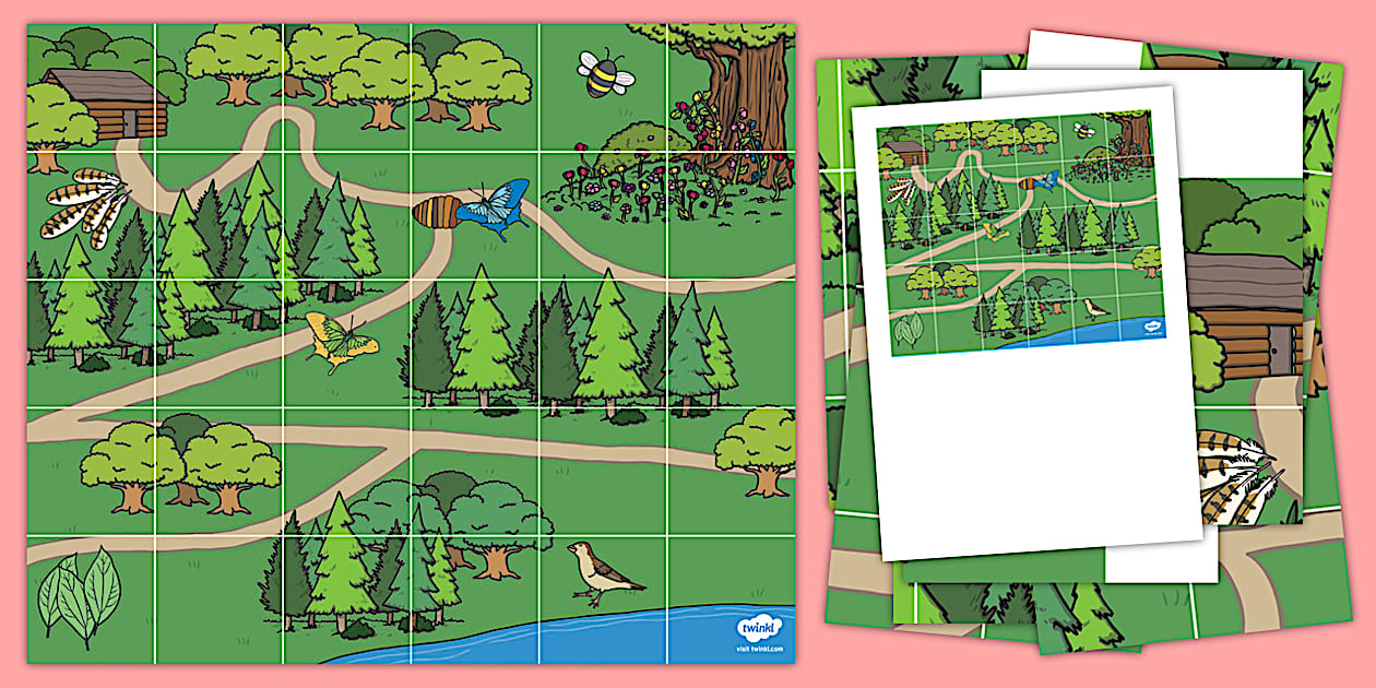 Forest Themed Bee-Bot Mat | Teaching Resources | Twinkl
